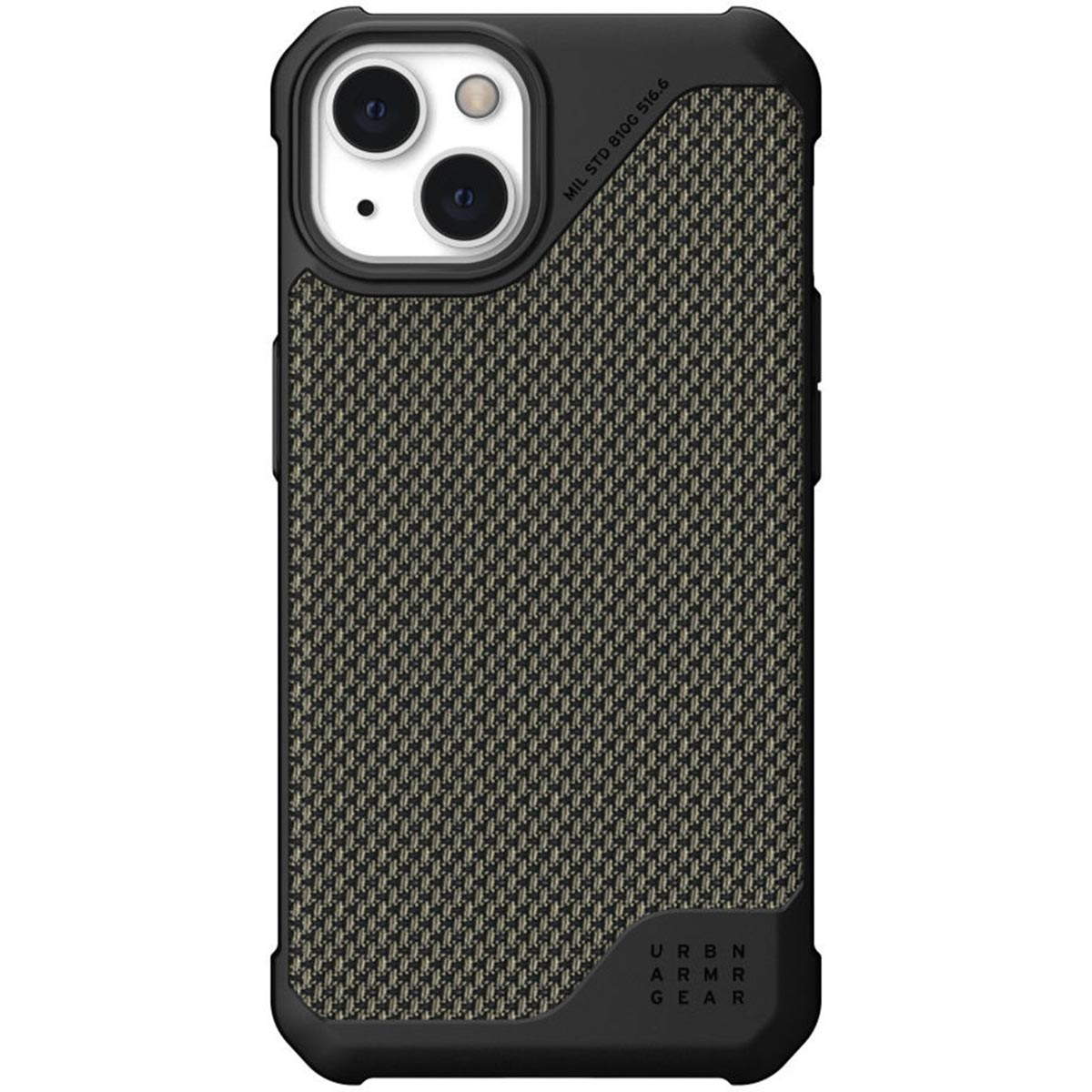 UAG Metropolis LT Backcover voor de Apple iPhone 13 | Kevlar Olive ...