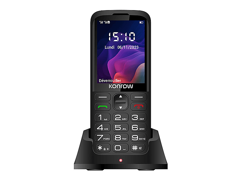 KONROW Senior 280 Next 4G, 128 MB, Nero | MediaWorld.it