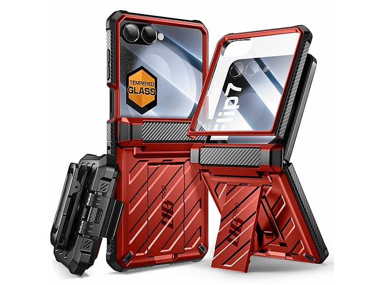 SUPCASE UB Pro, Full Cover, Samsung, Galaxy Z Flip 7, Ruddy | MediaMarkt