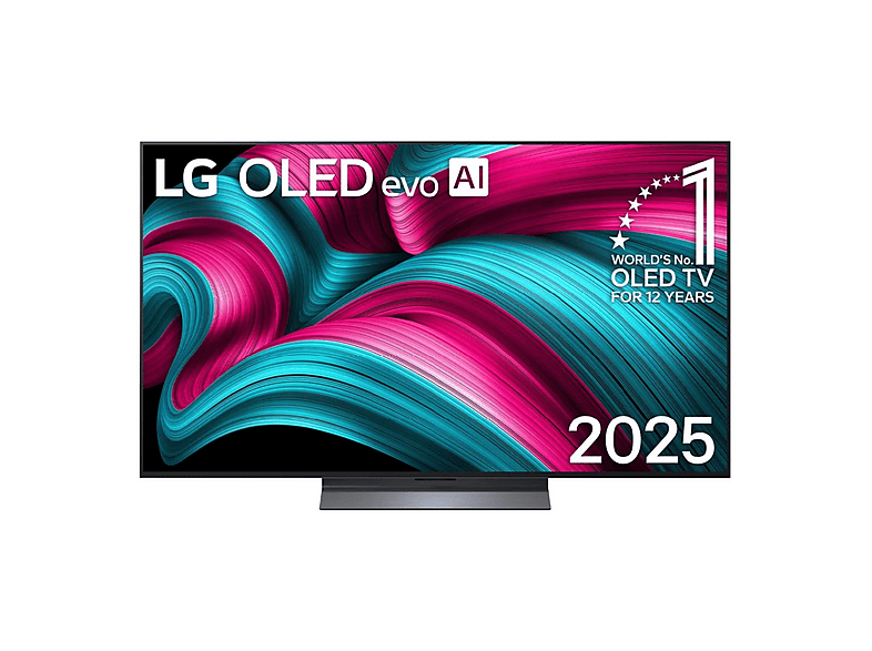 LG OLED evo AI C5 OLED55C56LB Fernseher (Flat, 55 Zoll / 139,7 cm, UHD ...