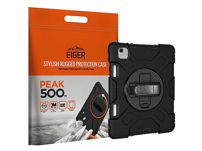 EIGER EGPE00172 Tablet-Hülle Full Cover für Apple TPU, Schwarz | SATURN