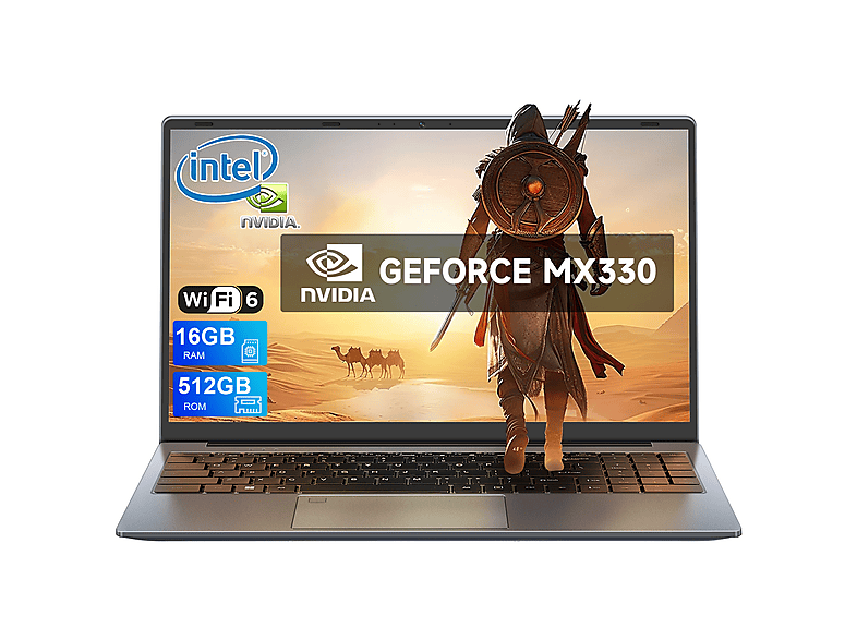 Portátil | VANWIN GLX258AN, 15,6 " Full-HD, Intel N95 (Frecuencia máxima 3,4 GHz), 16 GB RAM ...