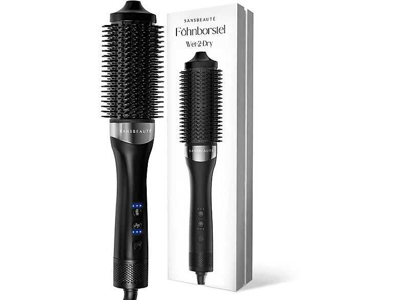 SANSBEAUTÉ Wet 2 Dry Airstyler Zwart | MediaMarkt