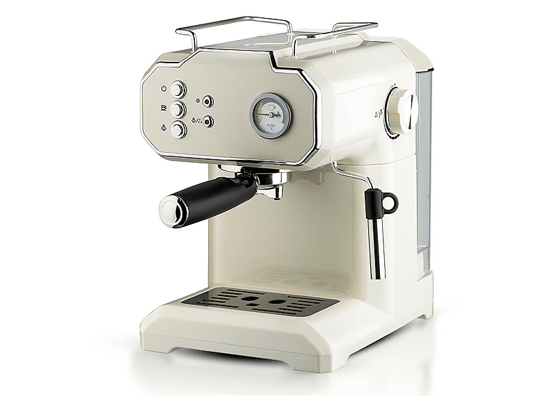 UWOT Siebträger 850W 1,8L Espresso-Maschine Weiß | MediaMarkt