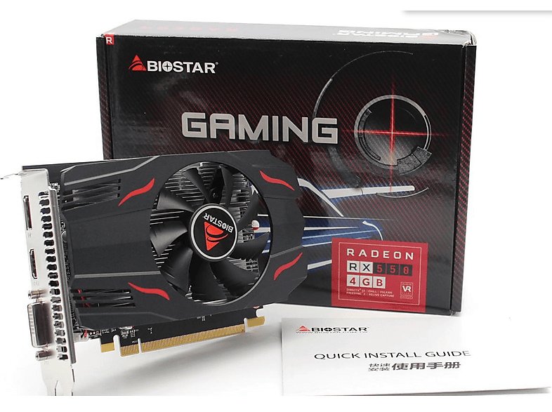 BIOSTAR Radeon RX550 (AMD, Grafikkarten) | MediaMarkt