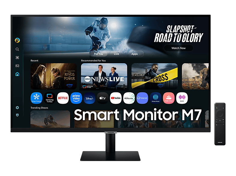Monitor SAMSUNG Smart Monitor M7 M70F Czarny | sprawdź cenę i opinie w ...