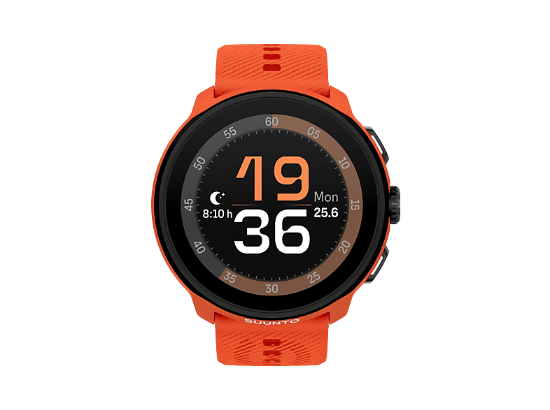 SUUNTO RUN, Smartwatch, Coral Orange | MediaMarkt