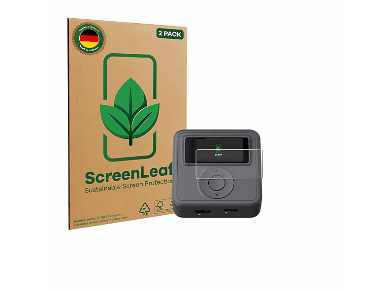 SCREENLEAF 2x nachhaltig verpackte Display Schutzfolie (für ISDT 405AC) | MediaMarkt