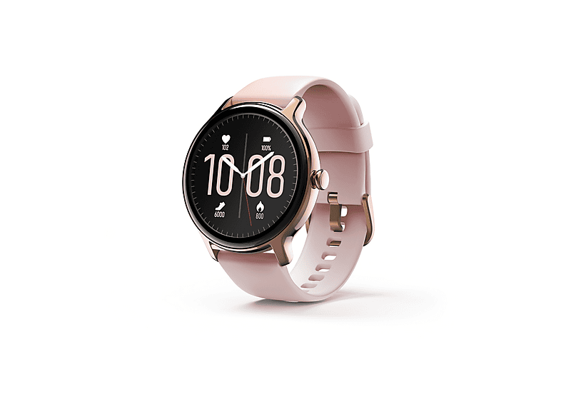 HAMA Fit Watch 4910 Smartwatches Silikon, weiss | MediaMarkt