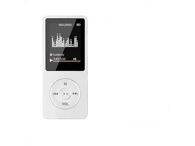 SYNTEK Vielseitig Tragbar Kompakte Mp3 Player (128 GB, Weiß) | MediaMarkt