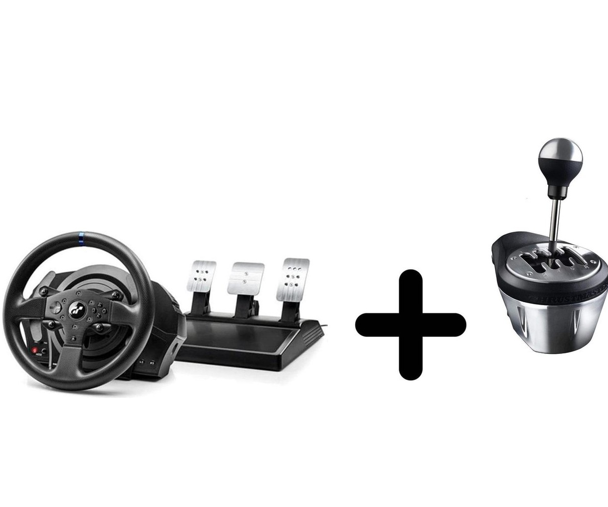 THRUSTMASTER Thrustmaster T300 RS GT + TH8A Racestuur en Shifter – PS5 ...