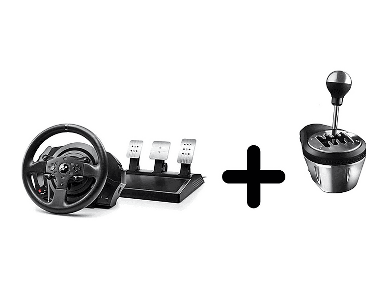 THRUSTMASTER T300 RS GT + TH8A PC Racestuur + shifter | MediaMarkt