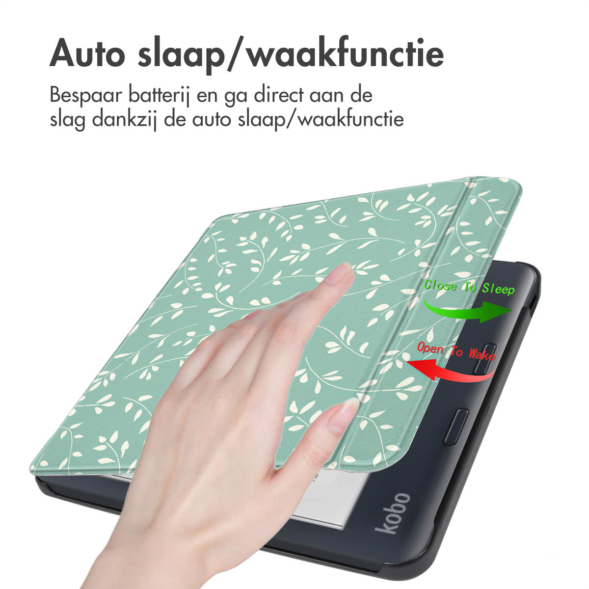 IMOSHION Design Slim Hard Case Sleepcover Bookcase met stand geschikt ...