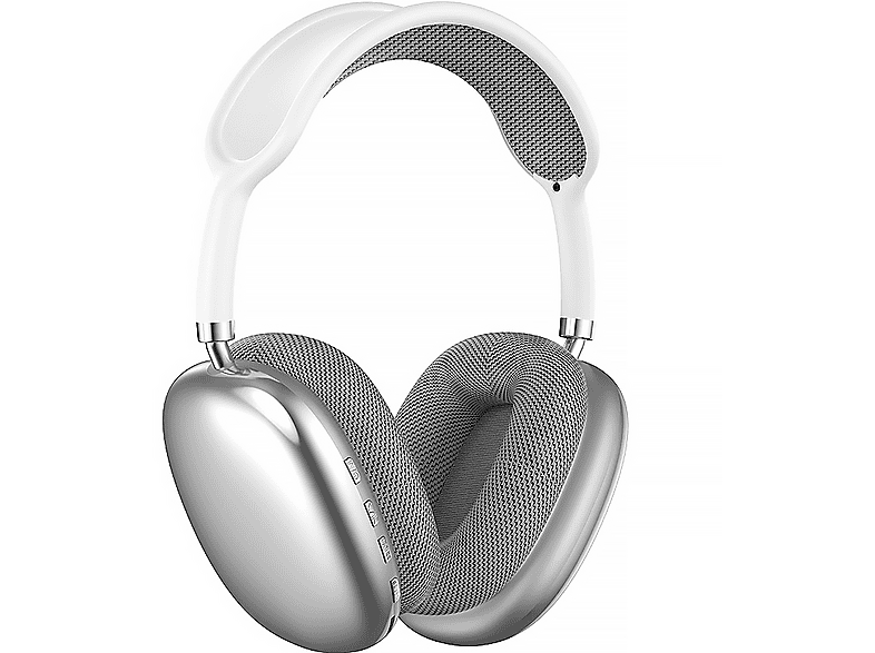KINSI P9 Ultra Slim Wireless, Over-ear Kopfhörer Bluetooth weiß ...