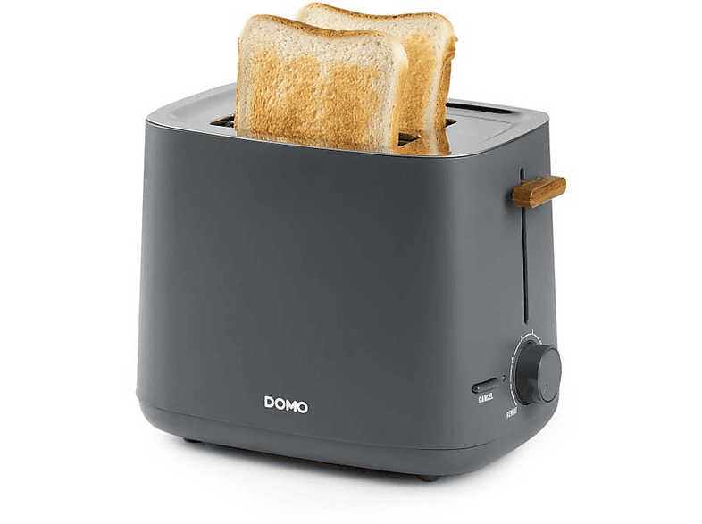 DOMO Wood You Broodrooster Grijs | MediaMarkt