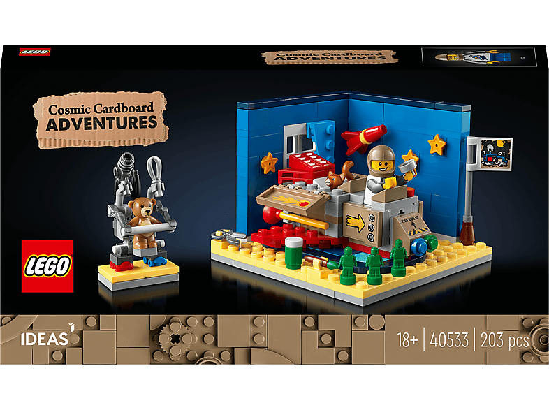 LEGO Ideas Cosmic Cardboard Adventures 40533 Fiyat & Özellik | MediaMarkt
