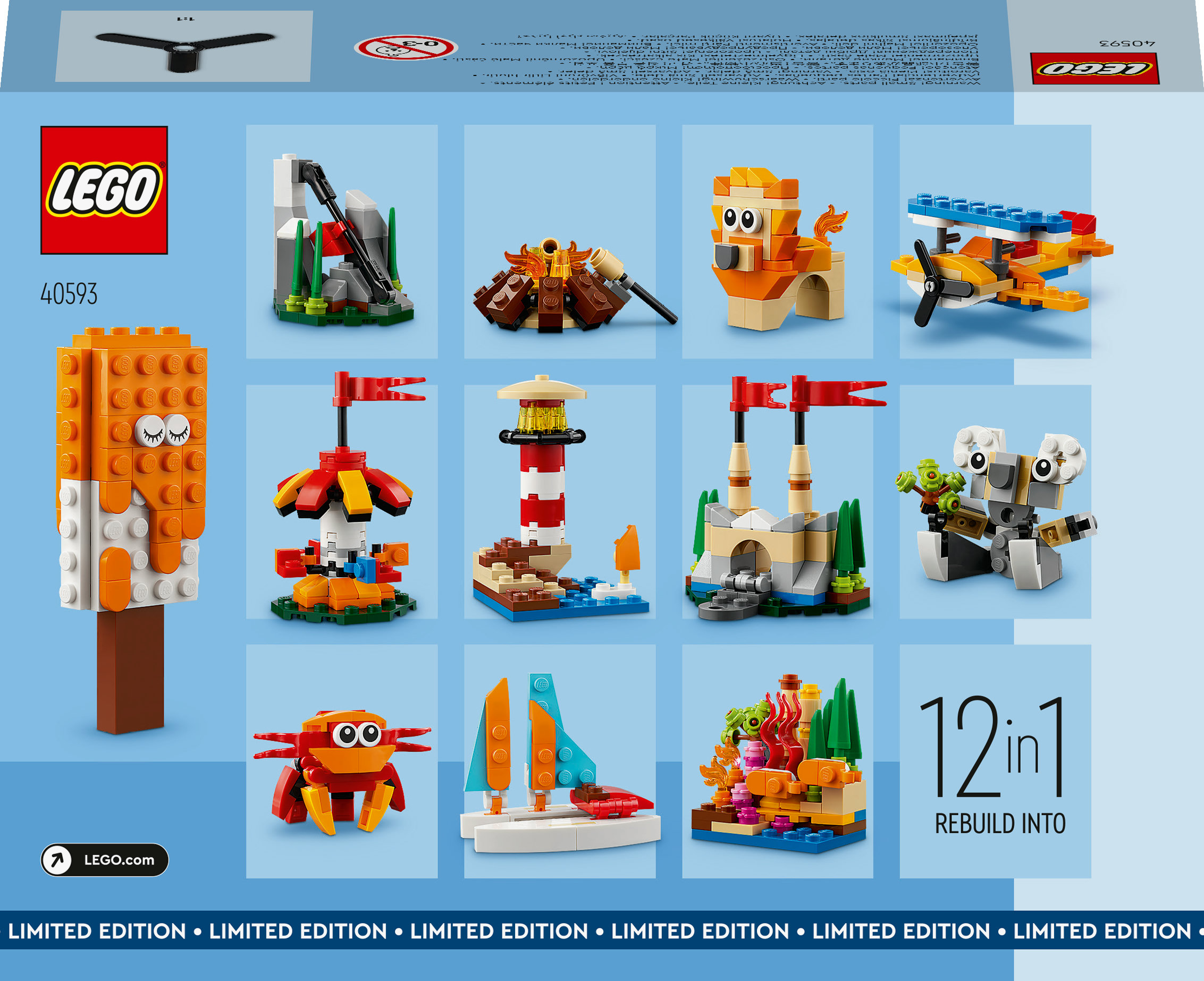 COSTRUZIONI LEGO 40593 | Iconic, 279 pz, 8 anni | MediaWorld.it