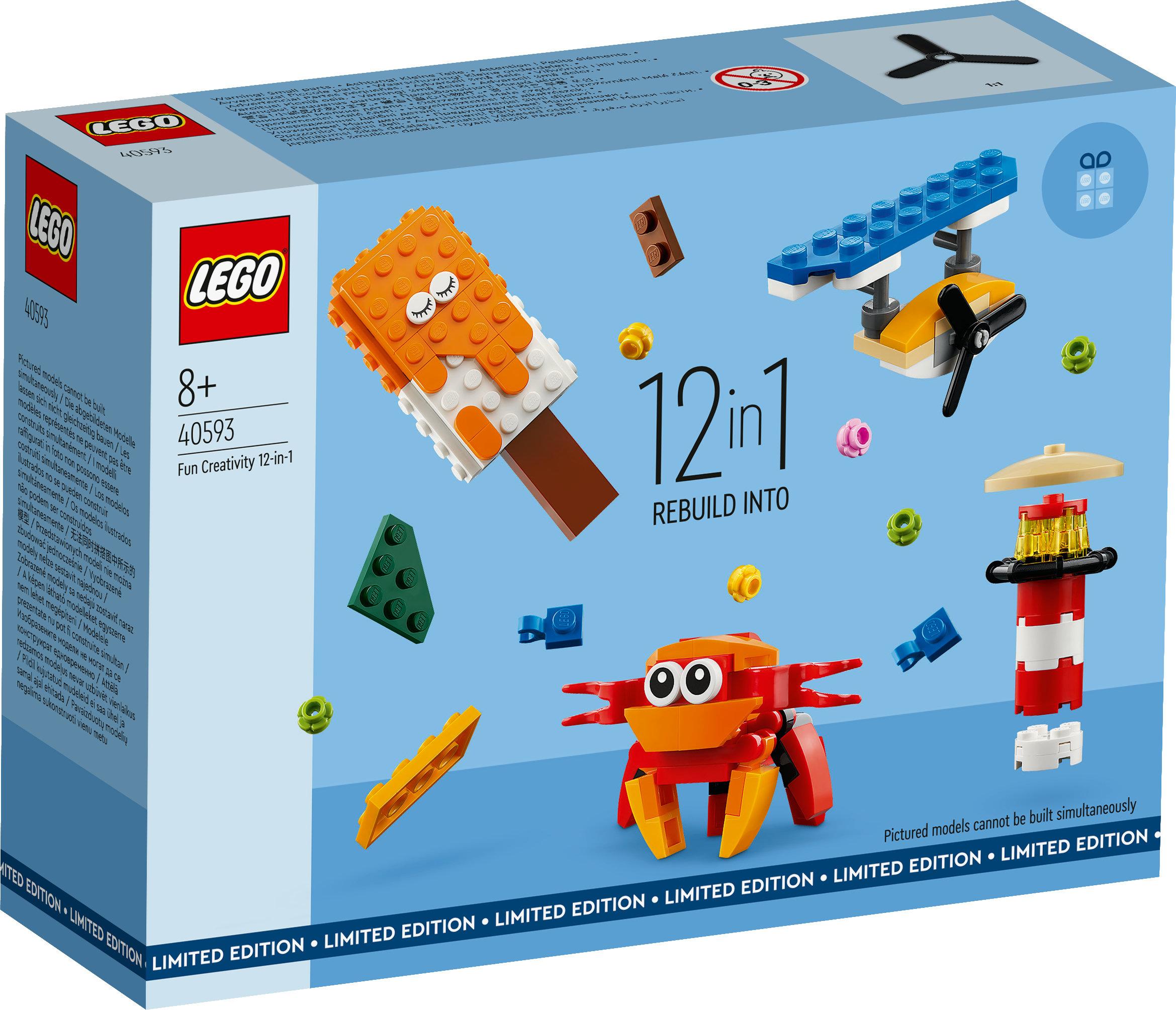 COSTRUZIONI LEGO 40593 | Iconic, 279 pz, 8 anni | MediaWorld.it