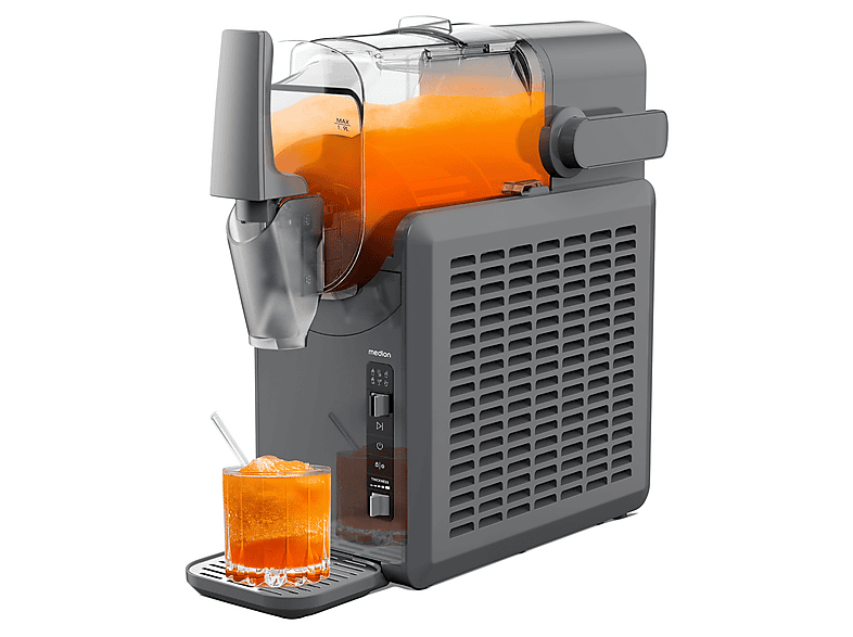 MEDION MD12090 Slush Eismaschine (200 Watt, grau) | MediaMarkt