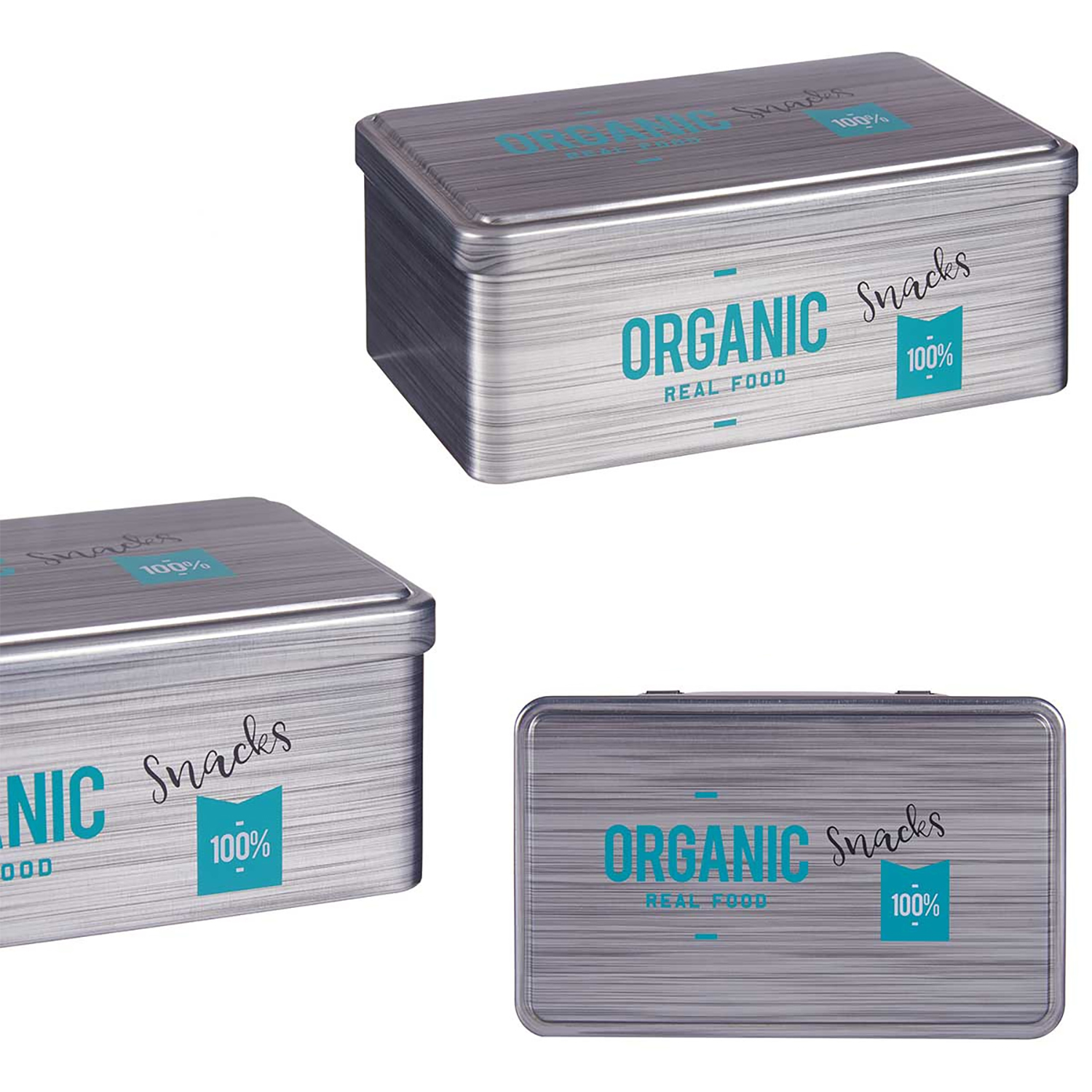 Contenitore DAM DM18763C04 | in metallo per snack, design Organico Cibo ...