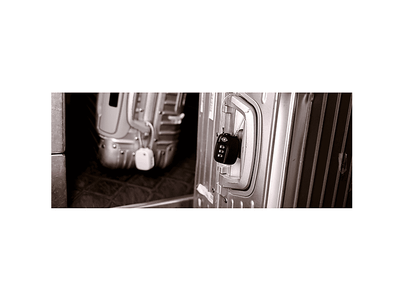 BOOMPODS LOCK TSA Bag Tracker Black AirTag Holder | MediaMarkt