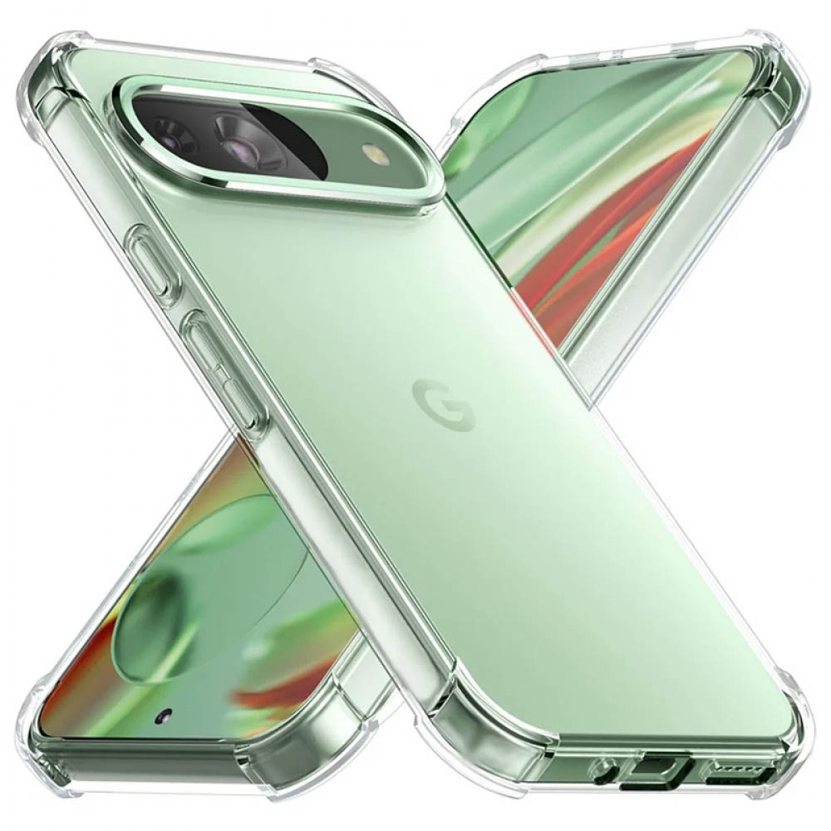 CASEONLINE Shockproof, Backcover, Google, Pixel 10, Transparent ...