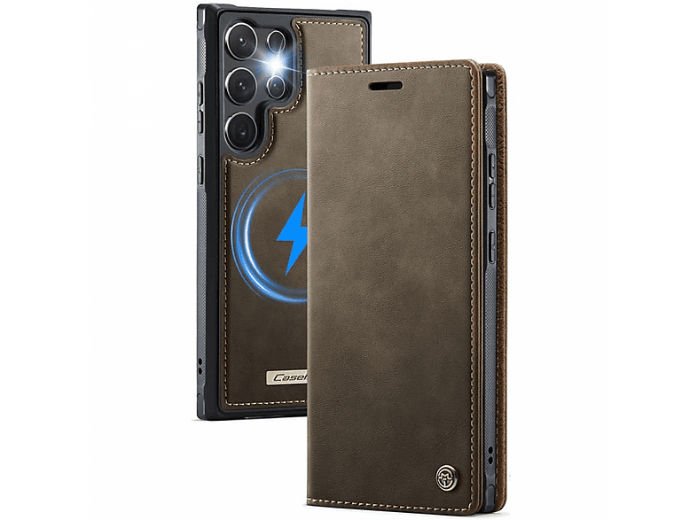 CASEME C49 2in1, Bookcover, Samsung, Galaxy S26 Ultra, Coffee | MediaMarkt