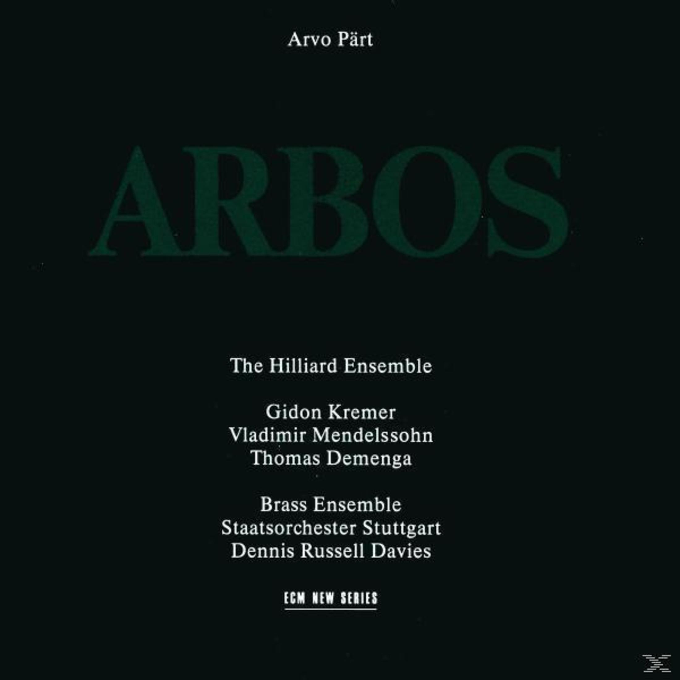 Hilliard Ensemble, Arvo Pärt | ARBOS - (CD) | MediaMarkt