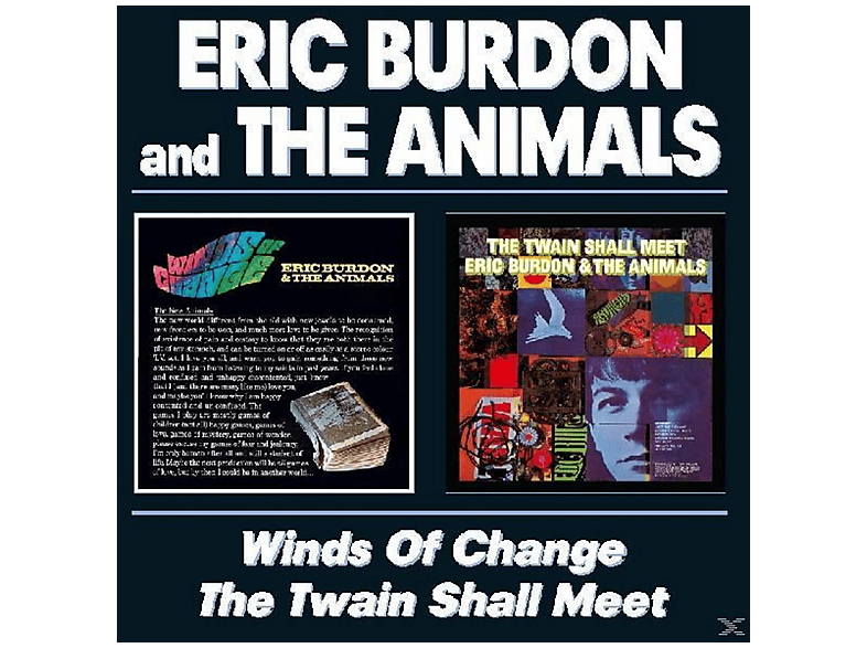 Eric Burdon And The Animals | WINDS OF CHANGE/TWAIN SHALL MEET - (CD ...