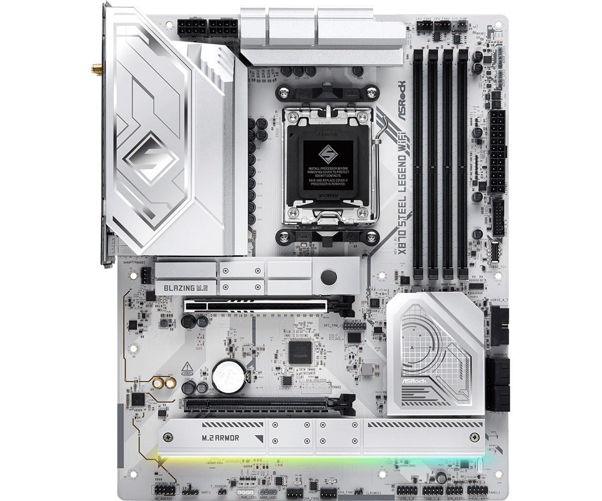 Płyta główna ASROCK X870 Steel Legend WiFi biały | sprawdź cenę i ...