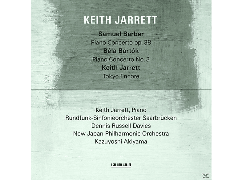 Keith Jarrett, Davies, Akiyama, New Japan Po, Rsosb | SAMUEL BARBER ...