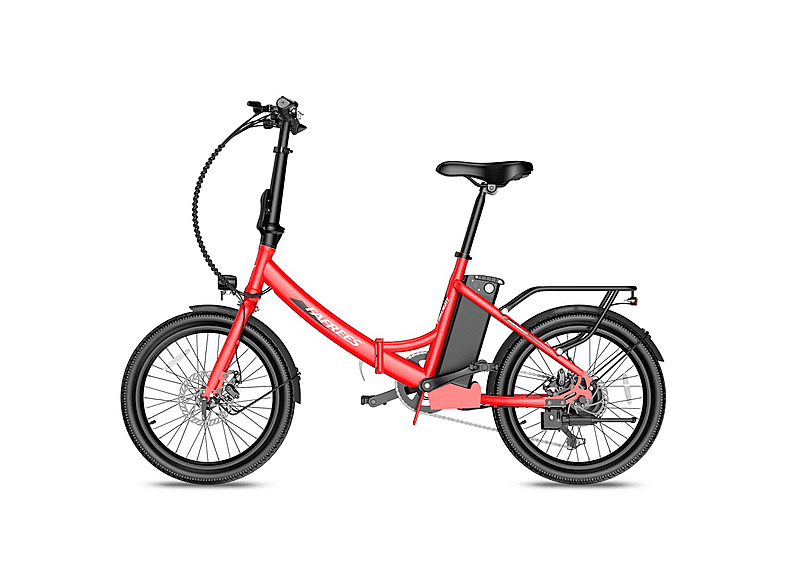 Rower elektryczny FAFREES F20 Light Czerwony | sprawdź cenę i opinie w ...