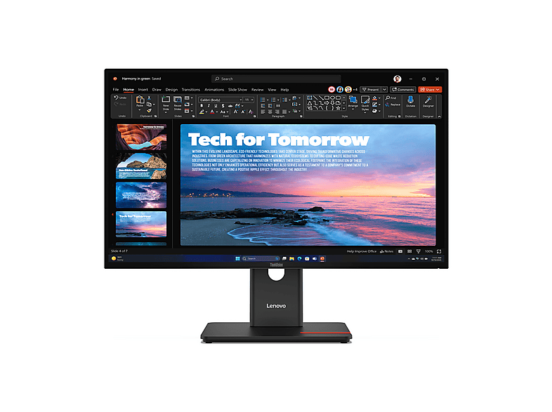LENOVO ThinkVision T27QD-40 MONITOR, 27 ", WQHD, 2560 x 1440 pixels ...