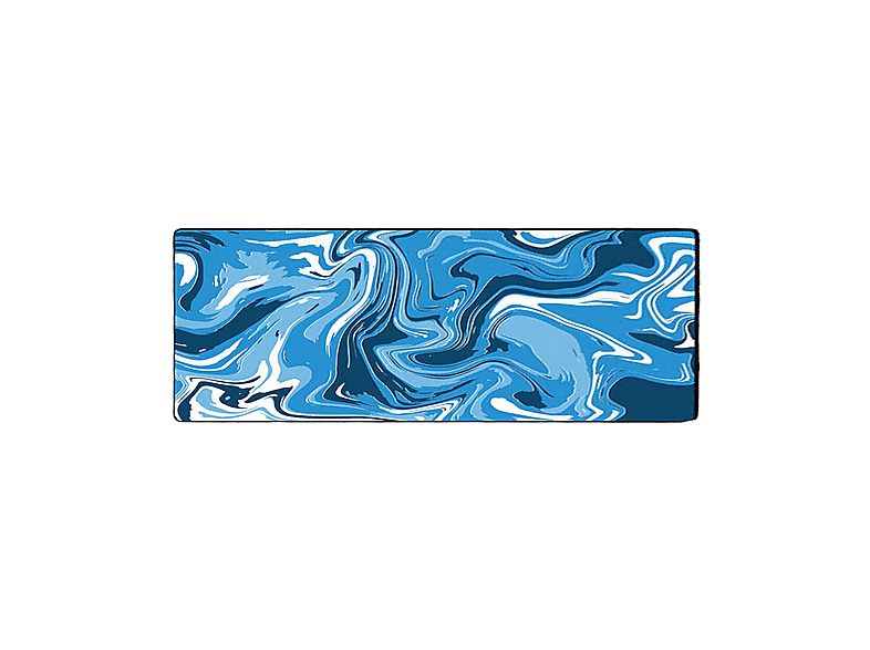 TUSERXLN Wasserdicht Glatt Rutschfest Mauspad (42 cm x 10 cm) | SATURN