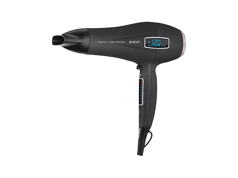 Secador | SOGO Secador digital Touch 2200W AC SOGO SS-3690, 2200 W, 8 ...