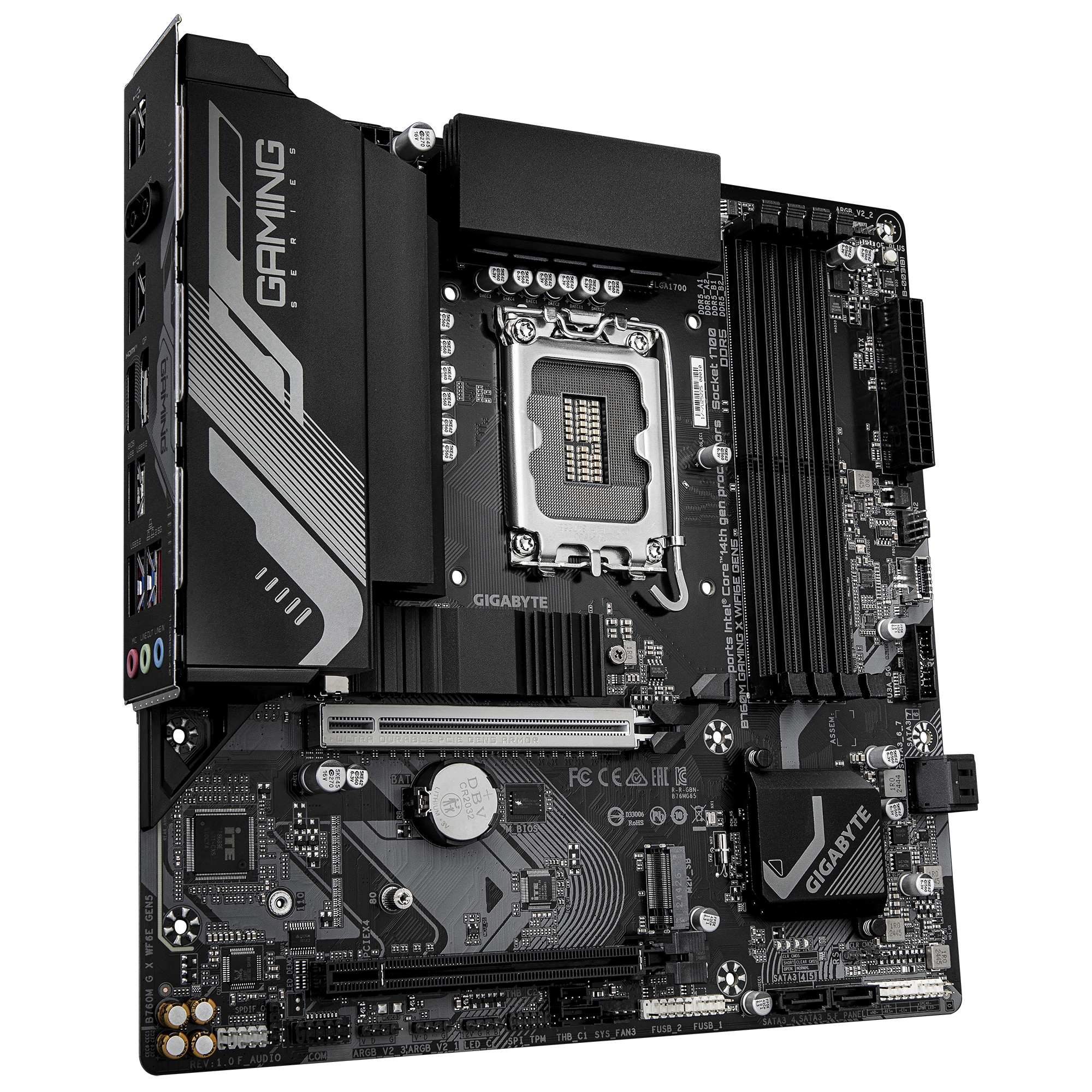 GIGABYTE B760M Gaming X WiFi6E Gen5 (B760,S1700,mATX,DDR5 Mainboard ...