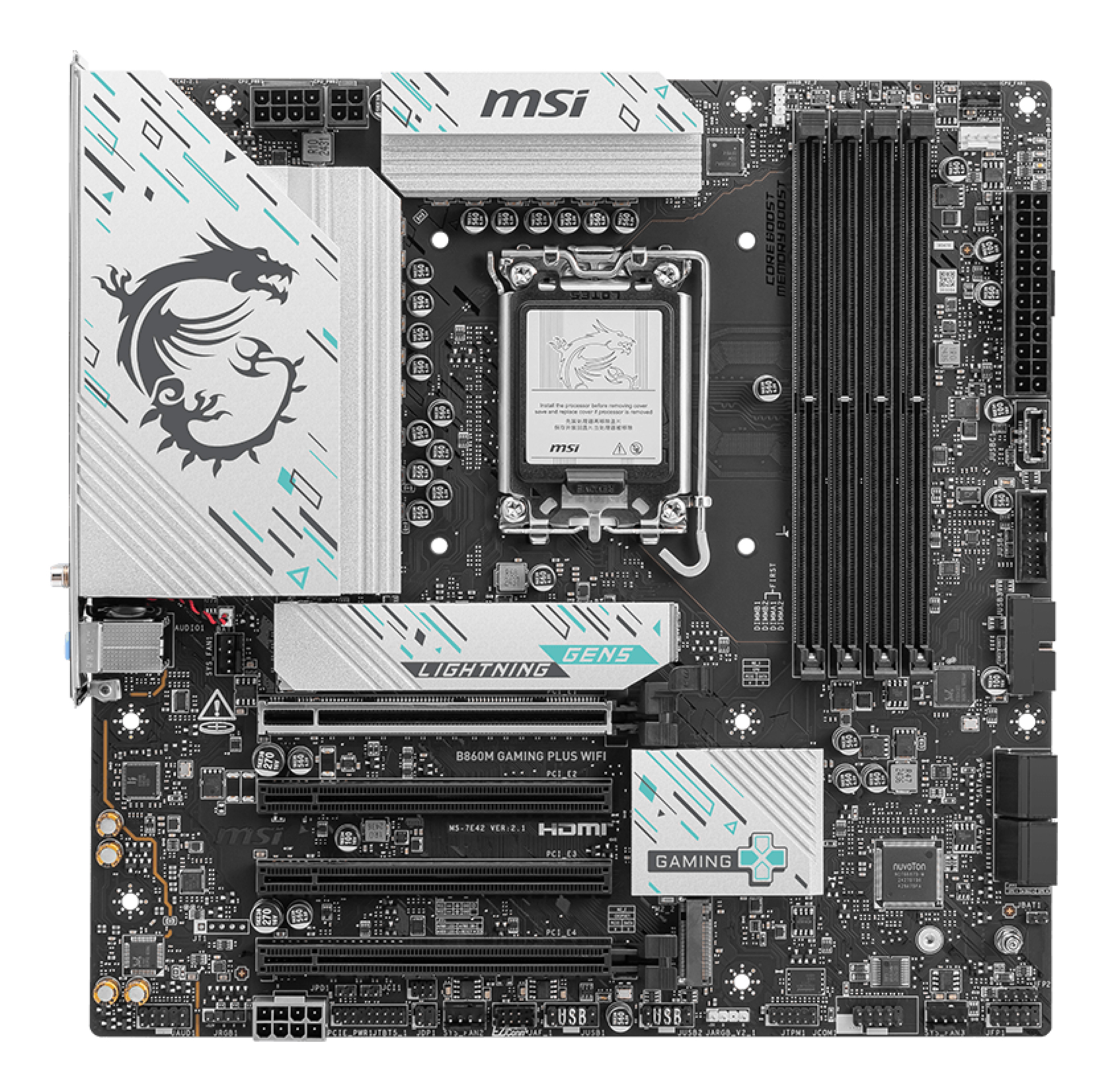 MSI B860M GAMING PLUS WIFI Carte mère Noir | MediaMarkt