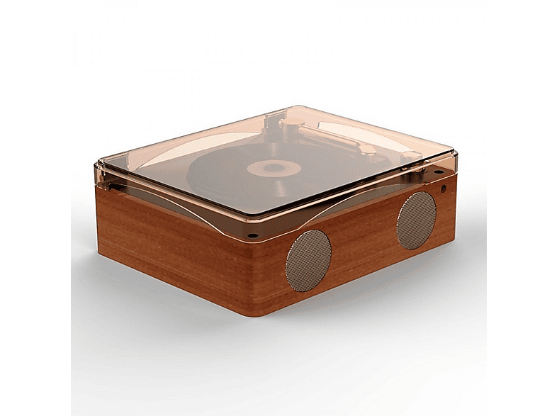 PREISKU Retro CD Spieler Musik-Player mit Bluetooth 5.0 CD Player Braun ...