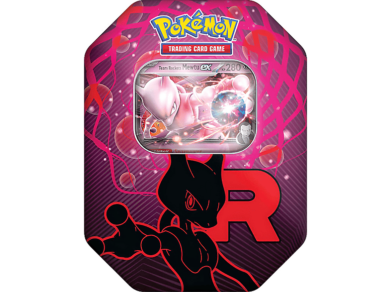 THE POKÉMON COMPANY Pokémon Tin-Box Team Rocket – Mewtu-ex ...