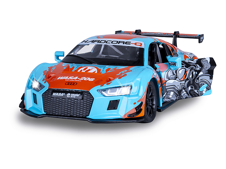 JAMARA Audi R8 LMS Diecast 1:24 inkl. Knopfzellen Spielzeugmodell ...