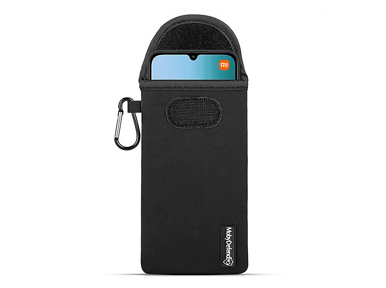 MOBYDEFEND Neopreen Pouch Met Karabijnhaak Geschikt voor Xiaomi Redmi ...