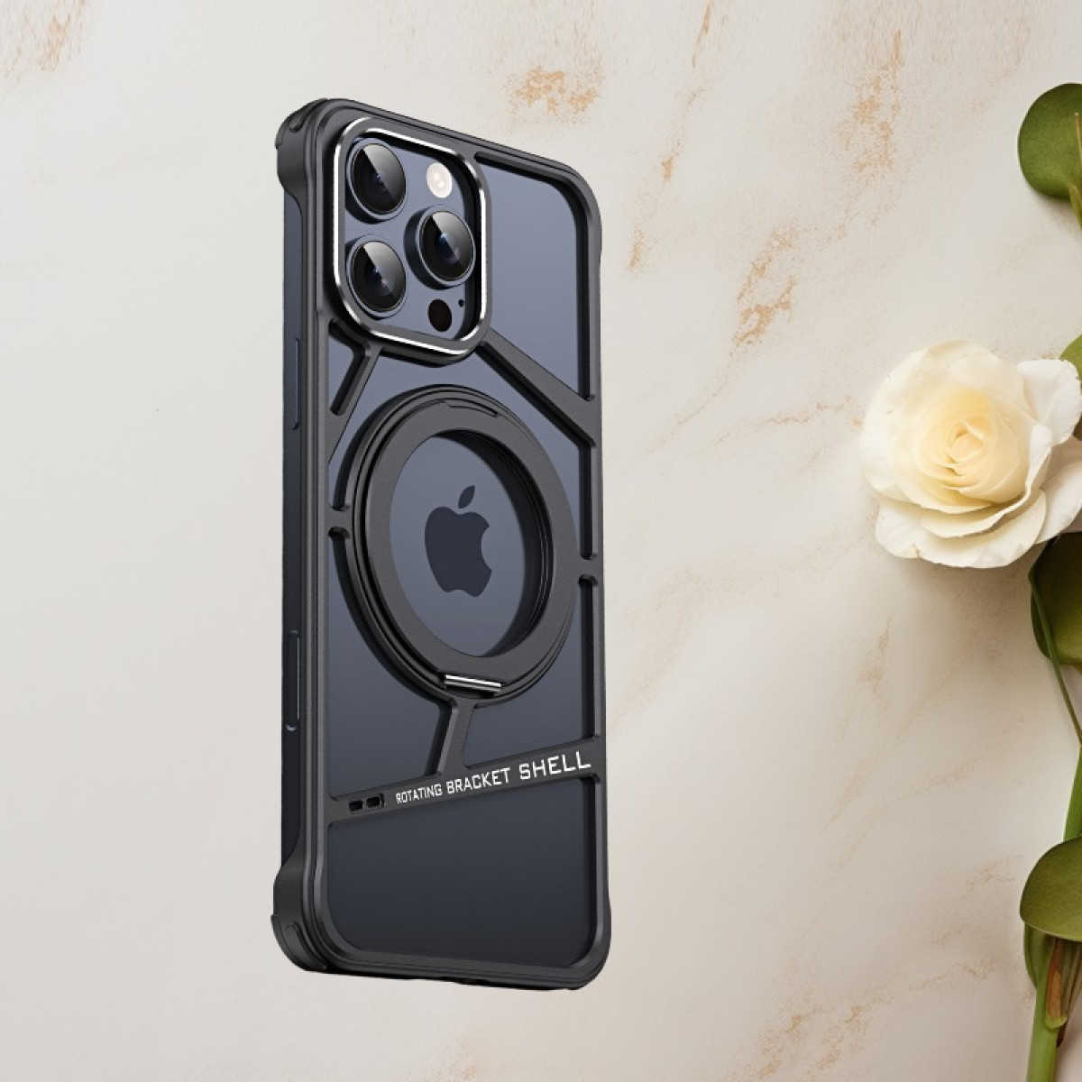 INF Custodia Compatibile Con Cava Magnetica Rotante COVER per iPhone 16 ...