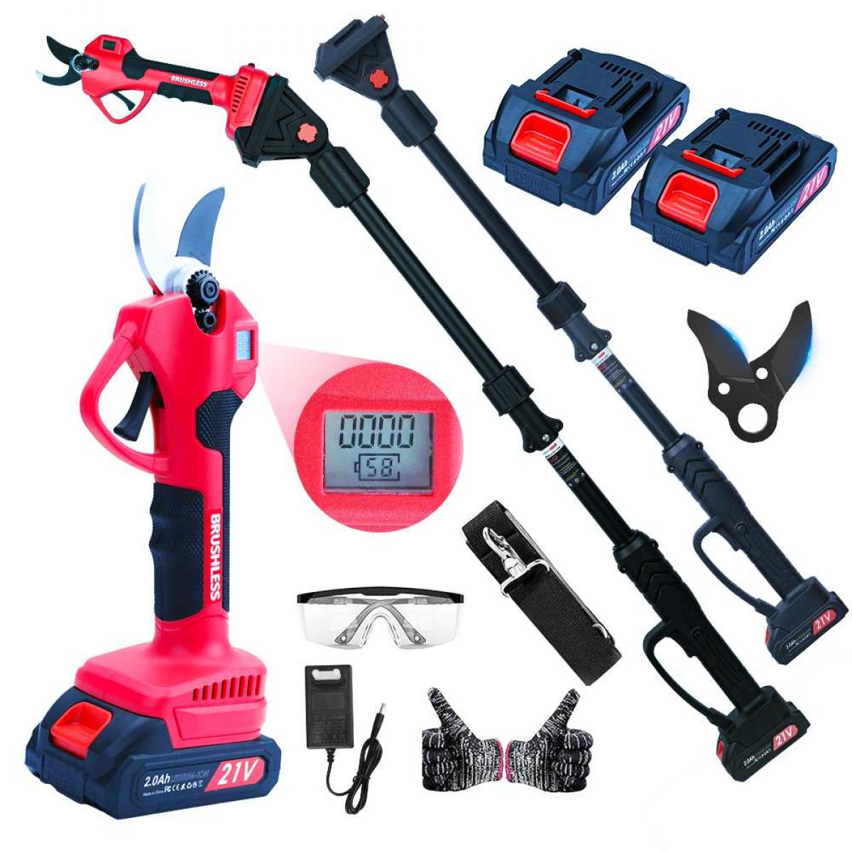 UWOT Akku 21V 2.0Ah Brushless Teleskop Akku-Astschere | MediaMarkt