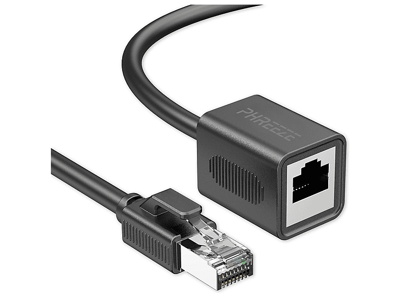 PHREEZE UTP1 Internet Verlengkabel 0,5 m Zwart | MediaMarkt