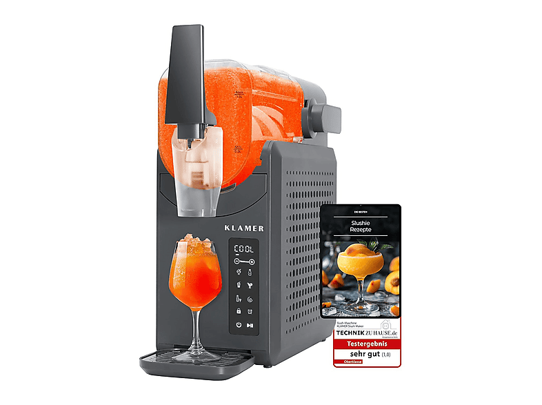 KLAMER Slush Maker Eismaschine (220 Watt, Grau) | MediaMarkt