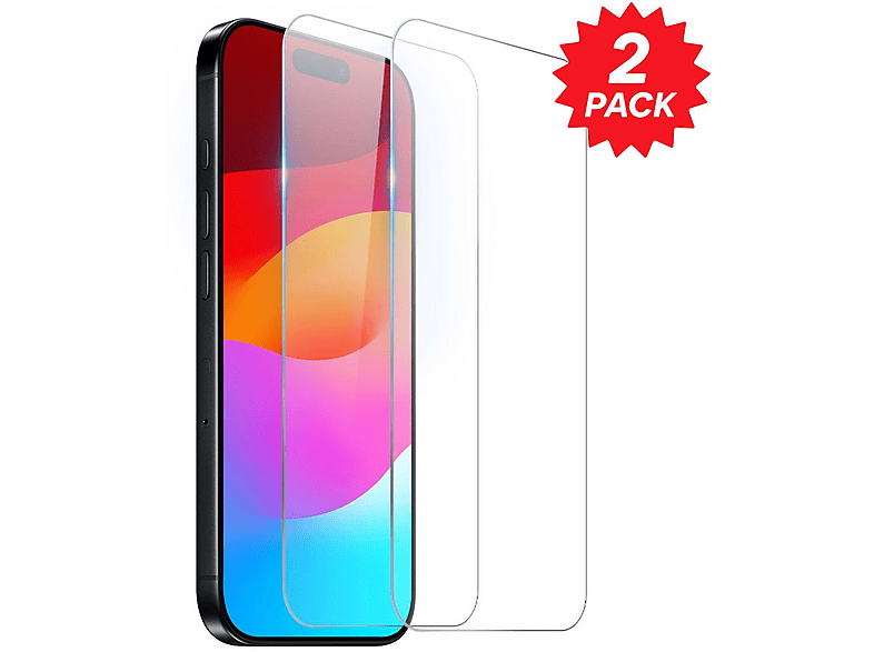 WIGENTO 2x Display H9 Hart Glas Schutz Folie Schutzglas(für Apple ...