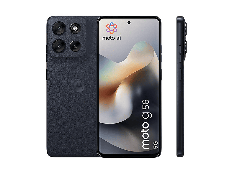 MOTOROLA Moto G56 5G, Negro, Móvil Android, 256 GB, 8 GB RAM, 6,72 ...