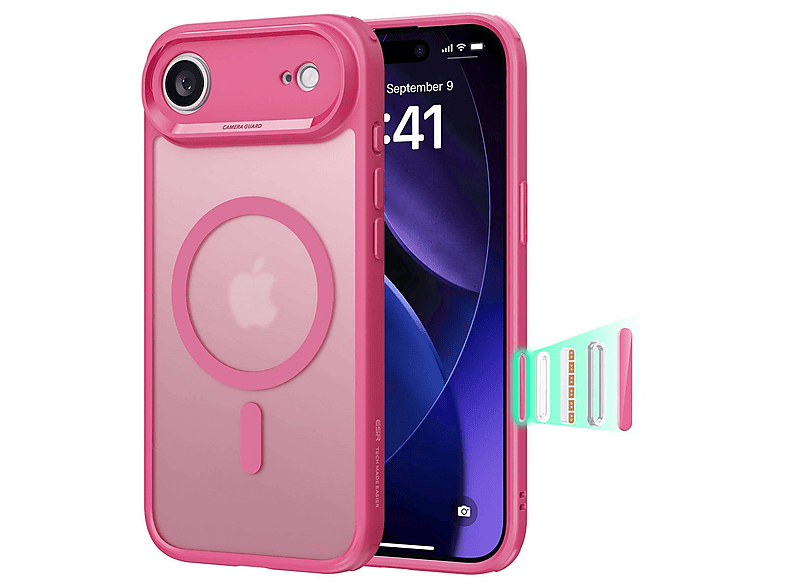 ESR Classic Hybrid HaloLock Case, Backcover, Apple, iPhone Air, frosted ...