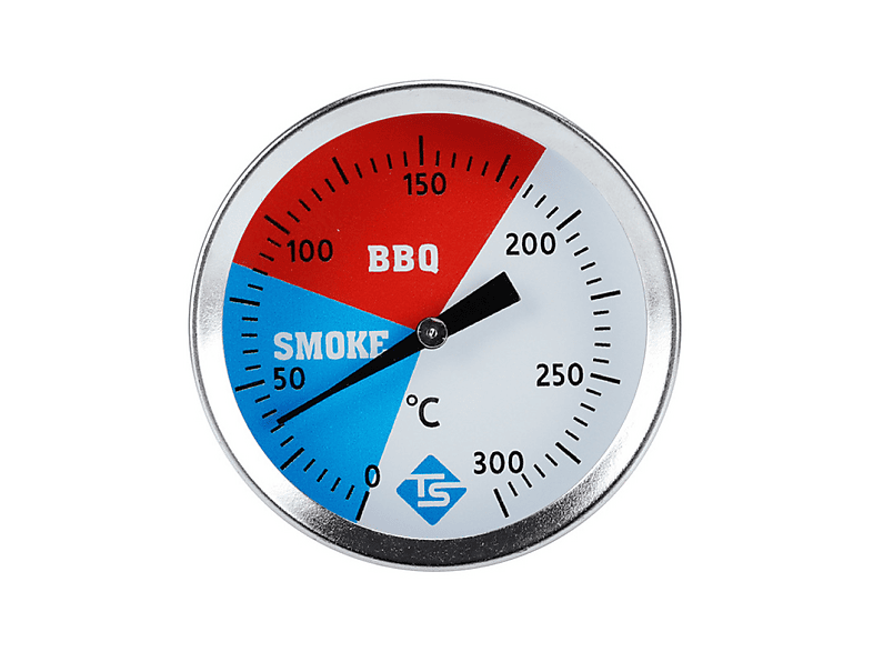 ELKUAIE Robustes Edelstahl Grill Praktisches Thermometer, Farbe wie ...