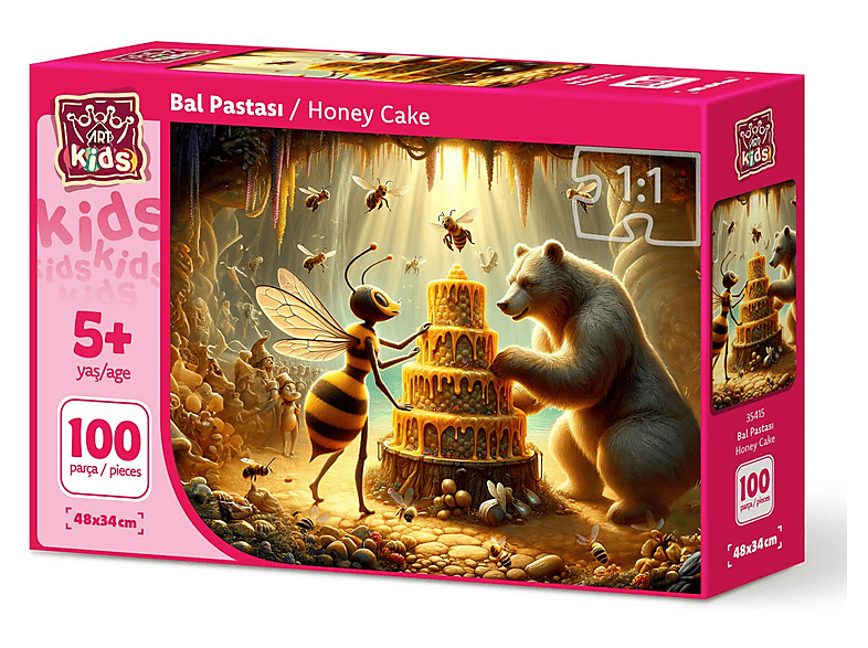 ART PUZZLE Art Çocuk Bal Pastası 100 Parça Puzzle Fiyat & Özellik ...